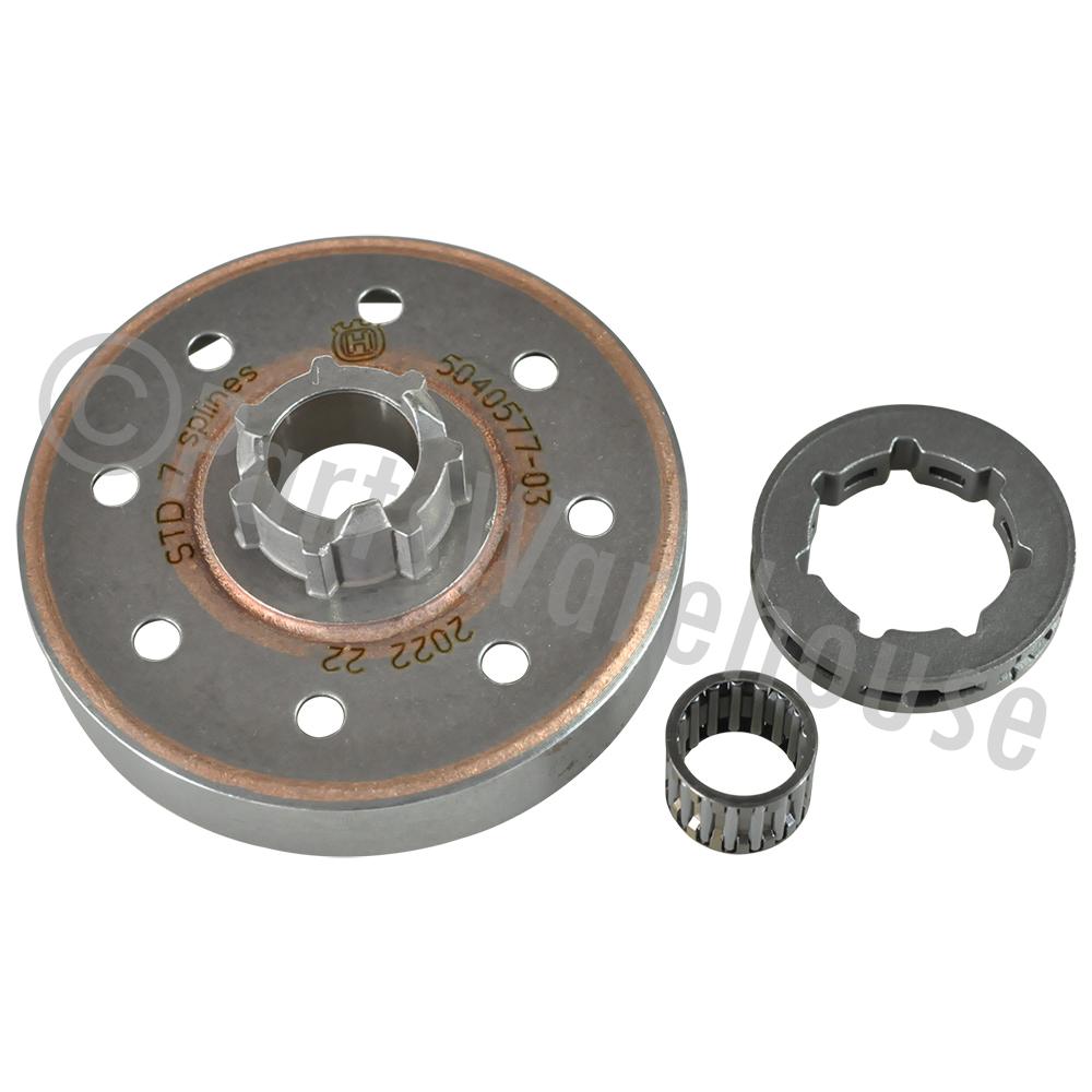 Poulan/Husqvarna/WeedEater Clutch Drum 3/8" 7T #HUS-575261006 - Yard ...