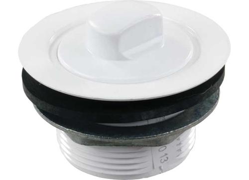 Jr Products 2In Tub Strainer W/Threaded Stopper Polar White #JRP-184030 ...