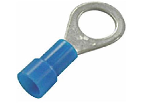 J T & T Products 1614 3/8In Blue Vinyl Ring Terminal 14 Pcs #JTT-2011H ...