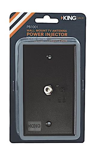 King Ant. Pwr Switch Wall Mt Black #KIG-PB1001 - Rv Parts and ...