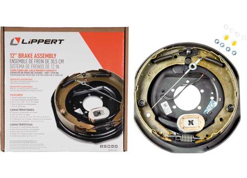 Lippert 12In X 2In Rh Forward Selfadjusting Brakes 5Bolt: 40007000 ...