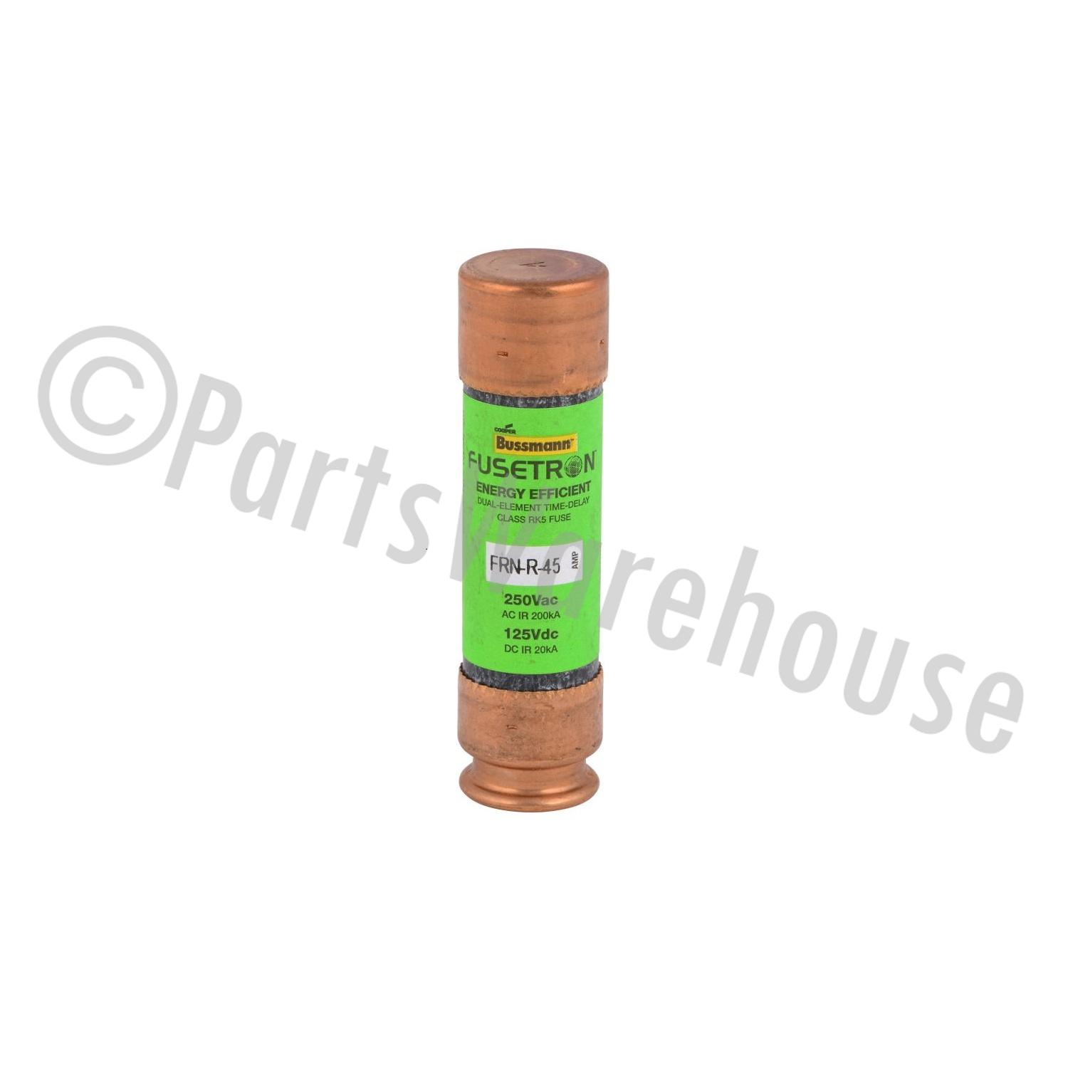 Lennox P-8-6936 Fuse 45A 250V Dual El #LNX-37998 - Hvac Parts and ...