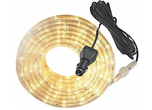 Mg Innovative Led Rope Light 10 Ft. Decorative Rope Light 12V Dc W/ Car ...