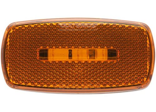 Optronics Led Mark Light Oval Blk Bse Amb #OTR-MCL32ABBP - Rv Parts and ...