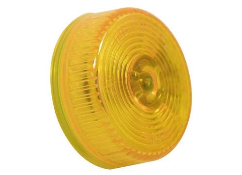 Peterson Manufacturing 2In Round Amber Pcrated Clearance And Side ...