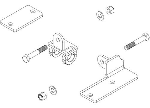 Roadmaster Inc Jeep Wrangler Jk Exact Center Bracket #RDM-ECB5 - Rv ...
