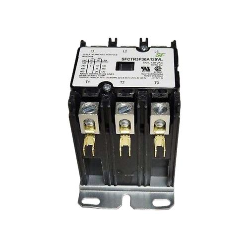 Trane Contactor; 3P 30A 120Vac / Lug #TRN-SFCTR3P30A120VL - Hvac Parts ...