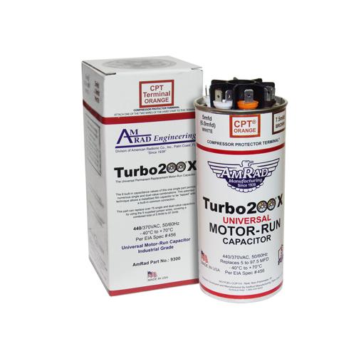 Trane Capacitor; Amrad Multi-Cap Up #TRN-TURBO200X - Hvac Parts and ...
