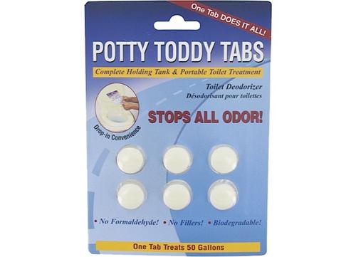 Valterra Products Llc Potty Toddy Tabs 6/Card #VLP-Q5000VP - Rv Parts ...