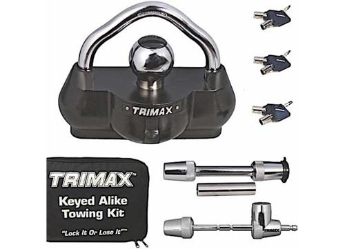 Trimax Locks Trimax Keyed Alike Combo Pack Umax100 & Tm3123 Includes ...