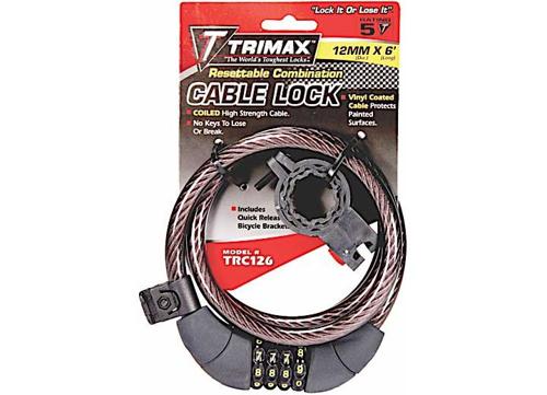 Trimax Locks Medium Security Resettable Combination 6 #WYE-TRC126 - Rv ...
