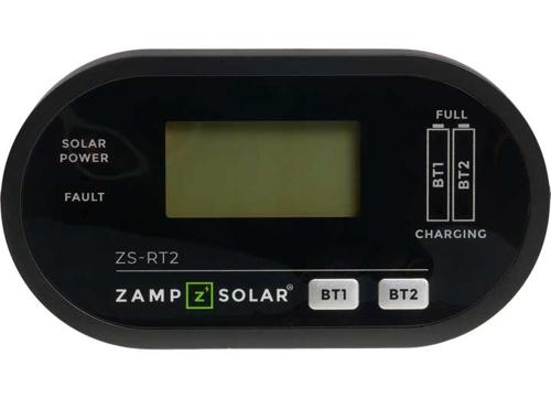 Zamp Solar Digital Lcd Wired Remote Battery Display For Zs30Ad With ...
