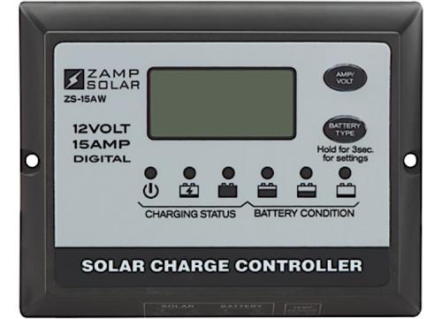 Zamp Solar 15Amp 5Stage Pwm Charge Controller #ZMP-ZS-15AW - Rv Parts ...