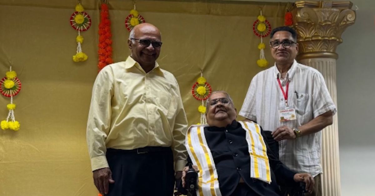 Padma Shri awardee Kanubhai Tailor visits the Atlanta Gujarati ...